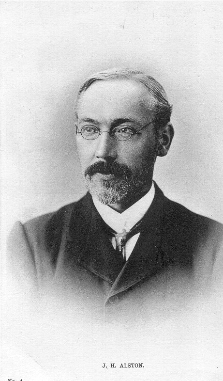 The King's Candlesticks: Pedigrees Lieut. James Harmer ALSTON [3987]