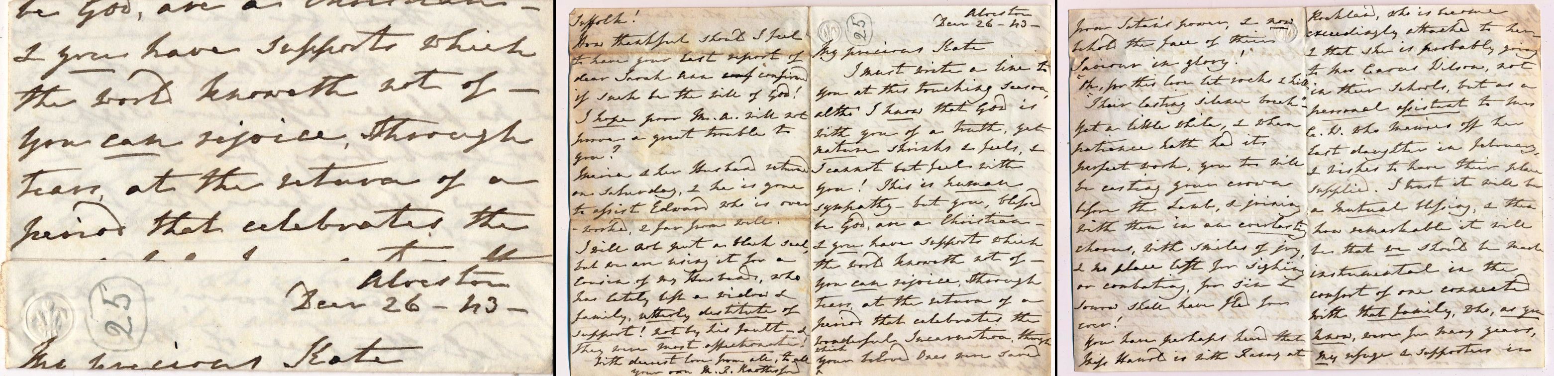 The King's Candlesticks: Pedigrees Maria DOWNING [7075]