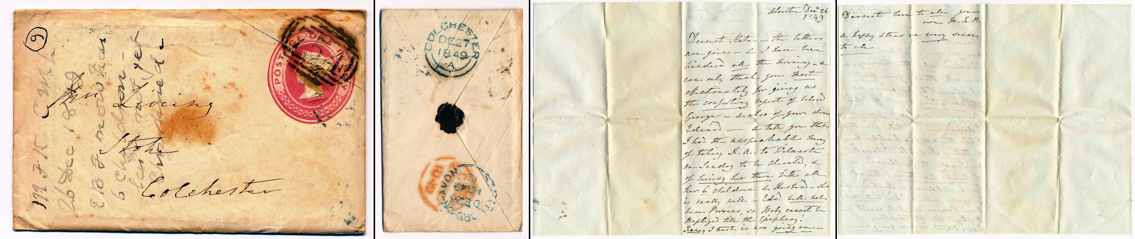 The King's Candlesticks: Pedigrees Maria DOWNING [7075]